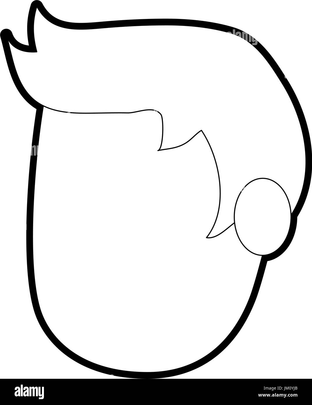 man head vector illustration Stock Vector Image & Art - Alamy