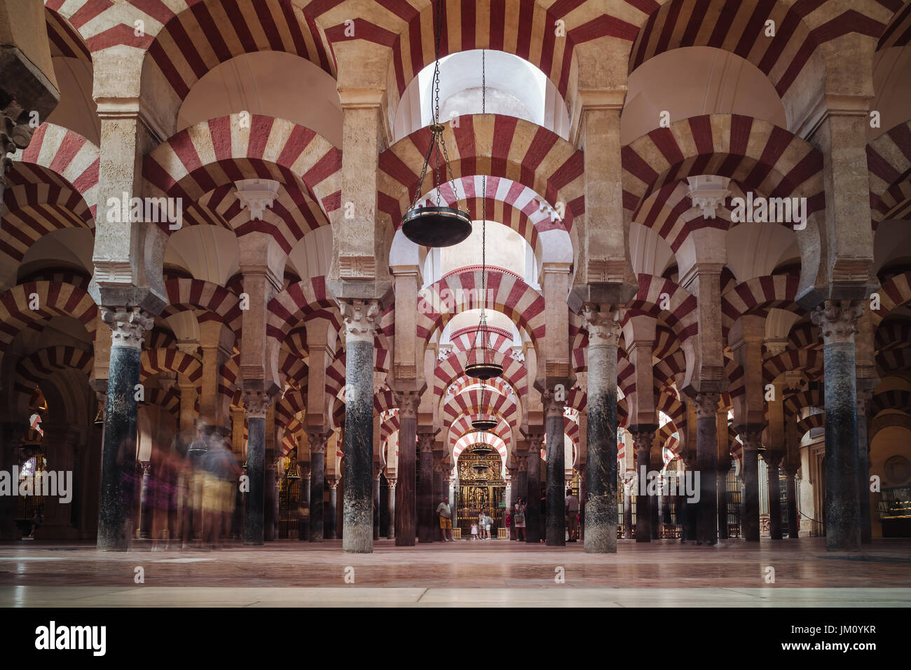 Wonderful moorish architecture in Cordoba, Andalusia, Spain Stock Photo ...