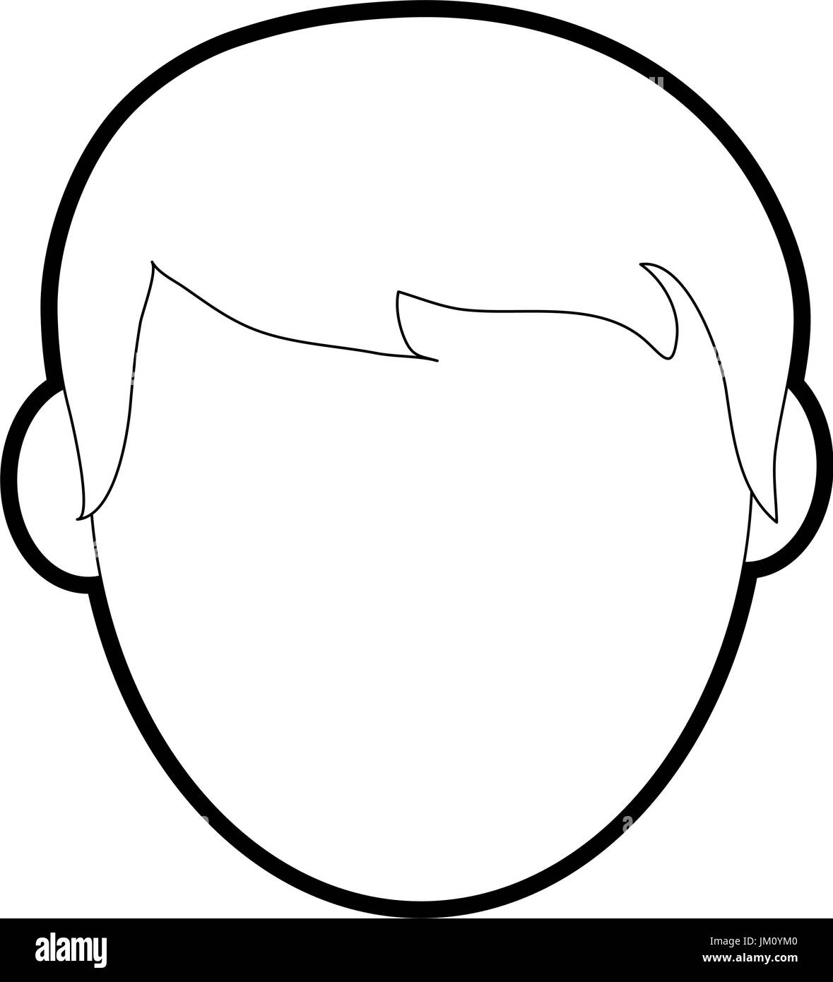 man head vector illustration Stock Vector Image & Art - Alamy