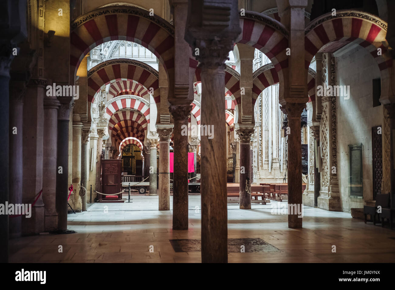 Wonderful moorish architecture in Cordoba, Andalusia, Spain Stock Photo ...