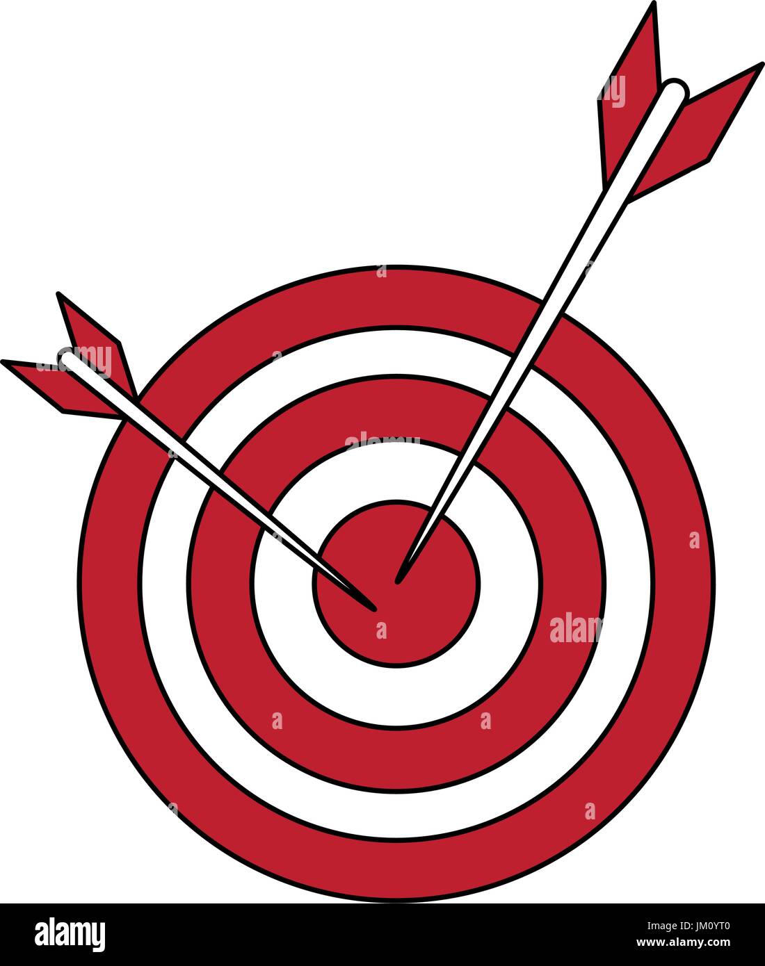 target vector illustration Stock Vector Image & Art - Alamy
