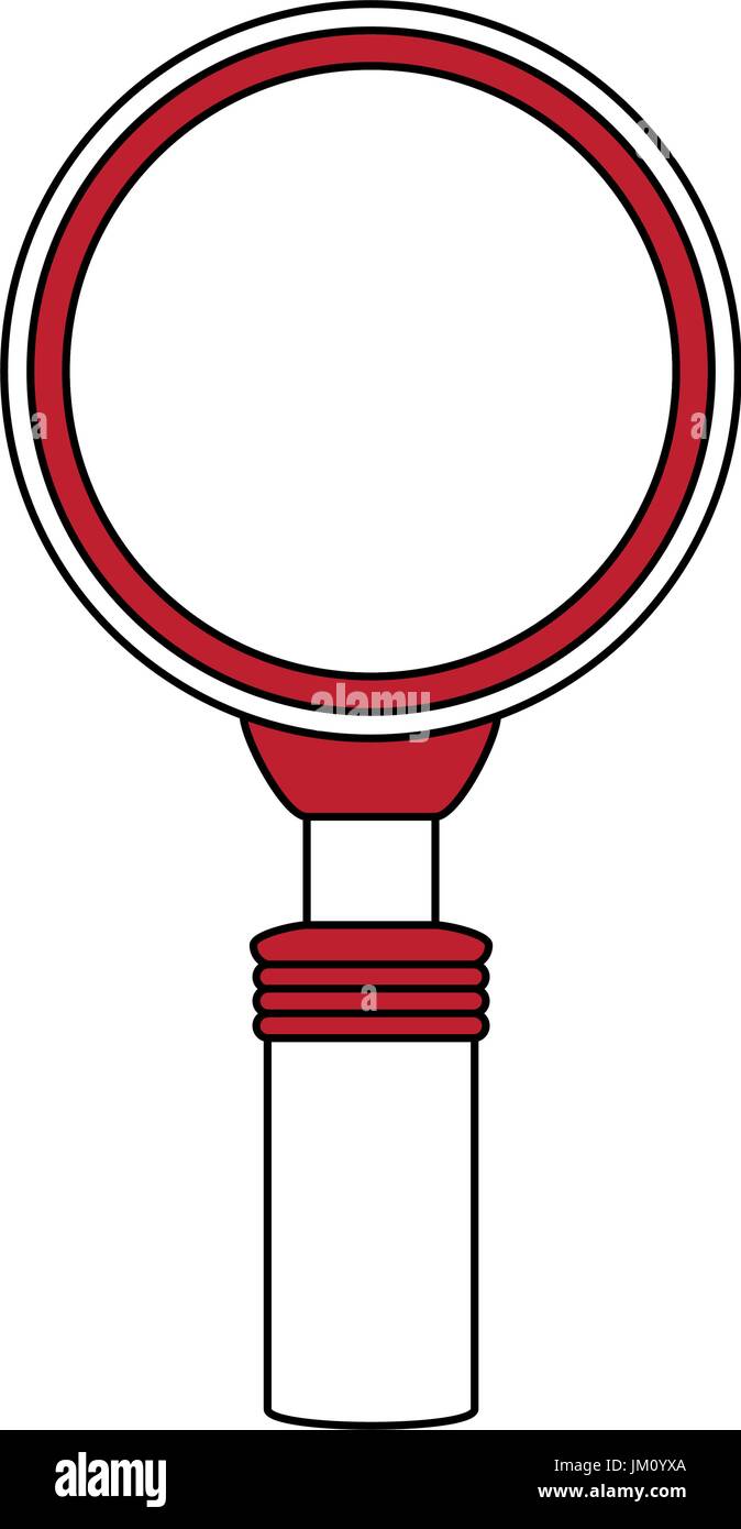 magnifying glass vector illustration Stock Vector Image & Art - Alamy