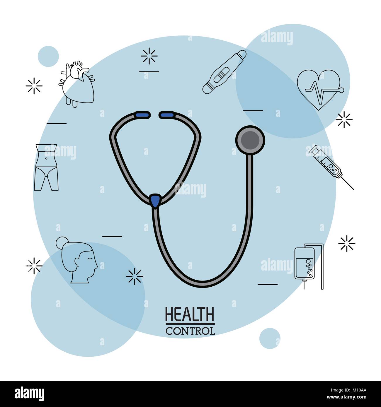 Female doctor head clip art hi-res stock photography and images - Alamy