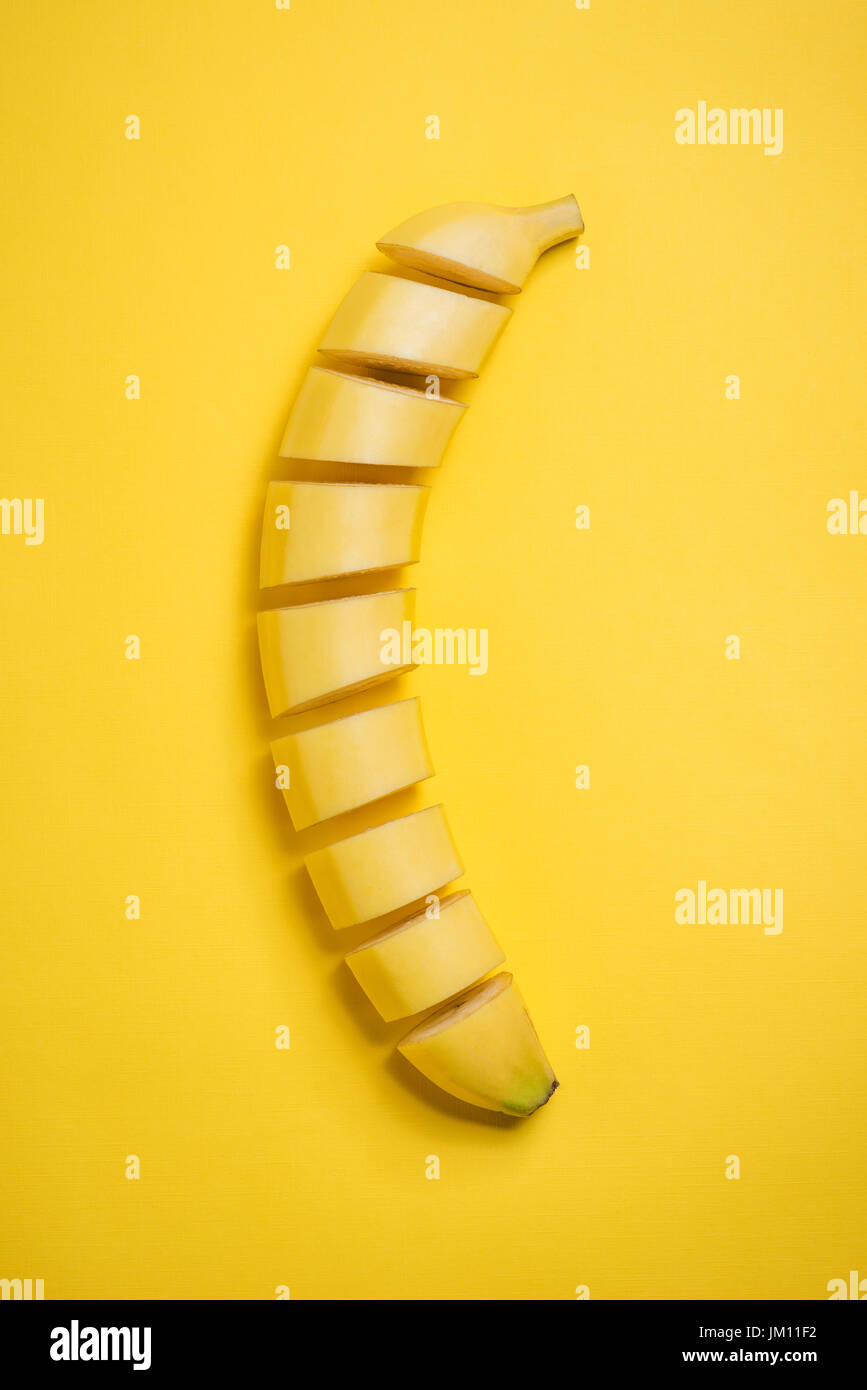 Banana layout hi-res stock photography and images - Alamy