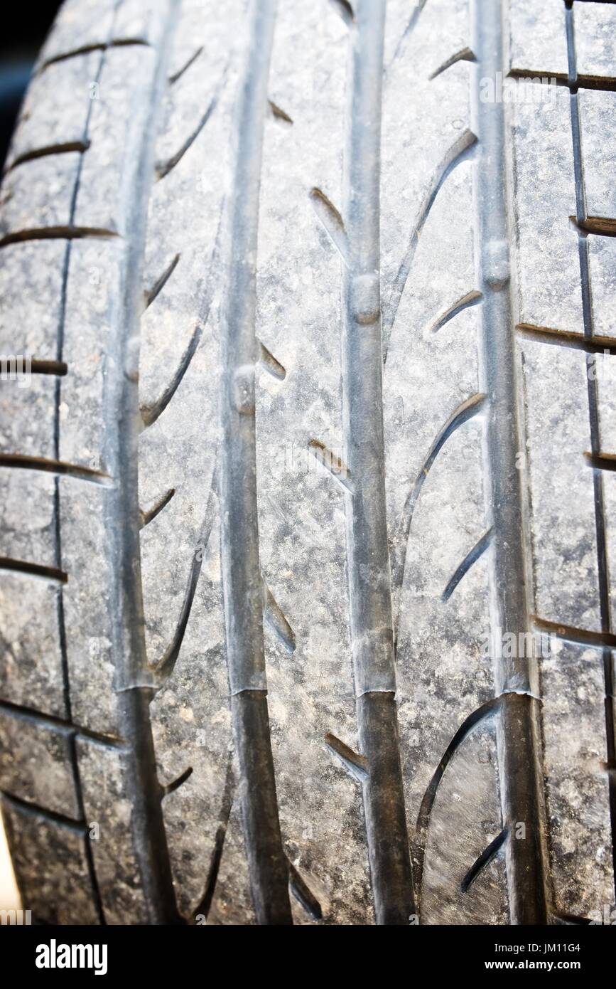Close up of a car dirty tire Stock Photo - Alamy