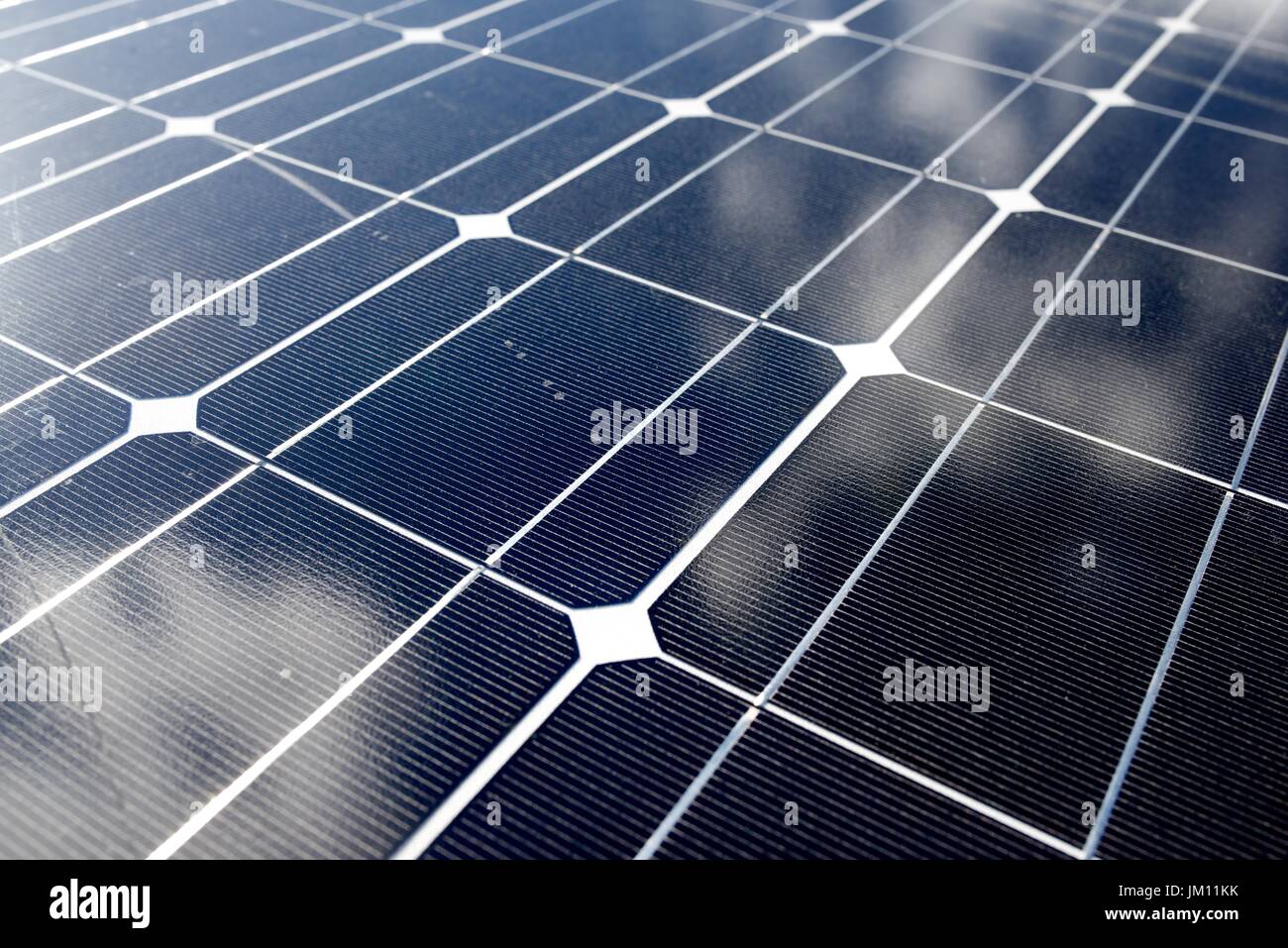 detail of a photovoltaic panel for renewable electric production Stock ...
