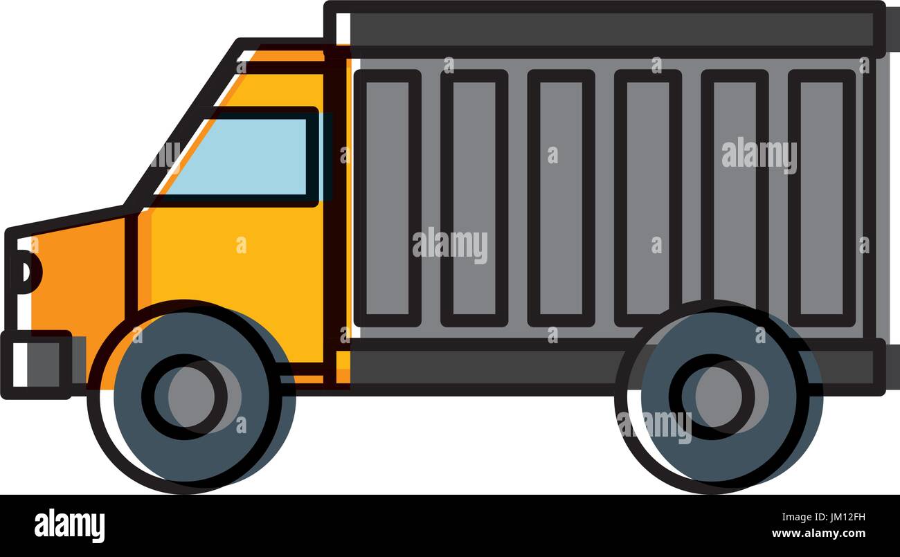 cargo truck icon Stock Vector Image & Art - Alamy