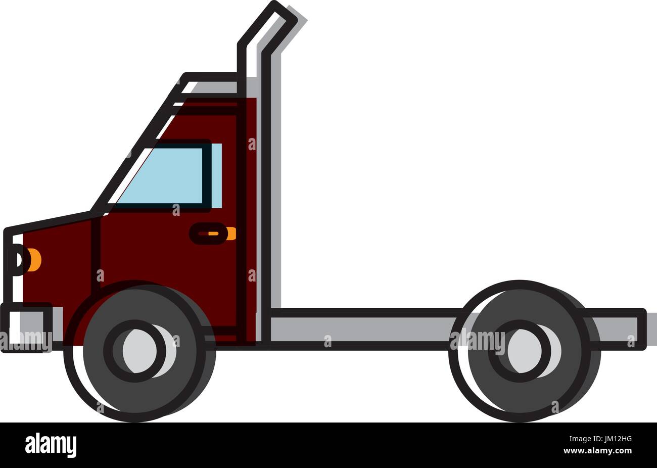 cargo truck icon Stock Vector Image & Art - Alamy