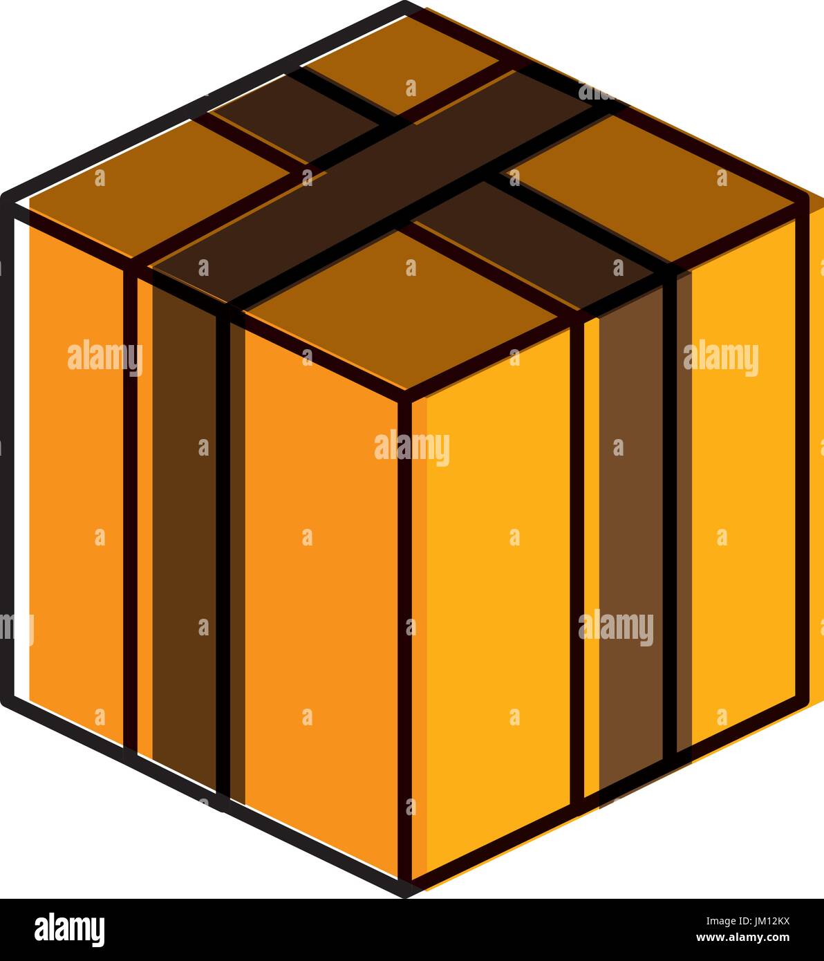 carton box icon Stock Vector Image & Art - Alamy