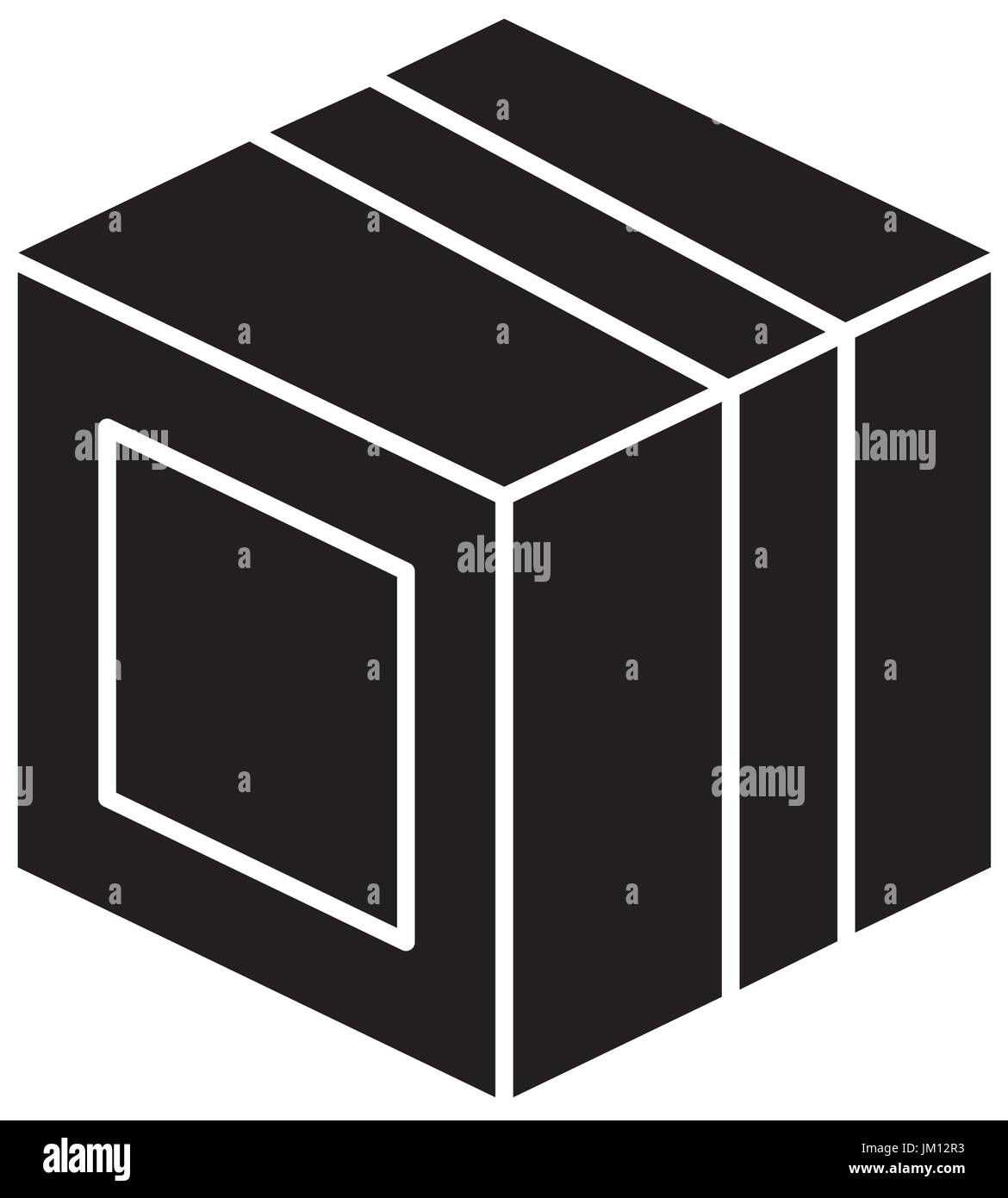 carton box icon Stock Vector Image & Art - Alamy