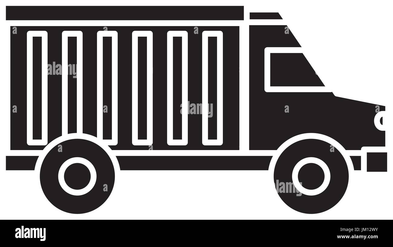 cargo truck icon Stock Vector Image & Art - Alamy