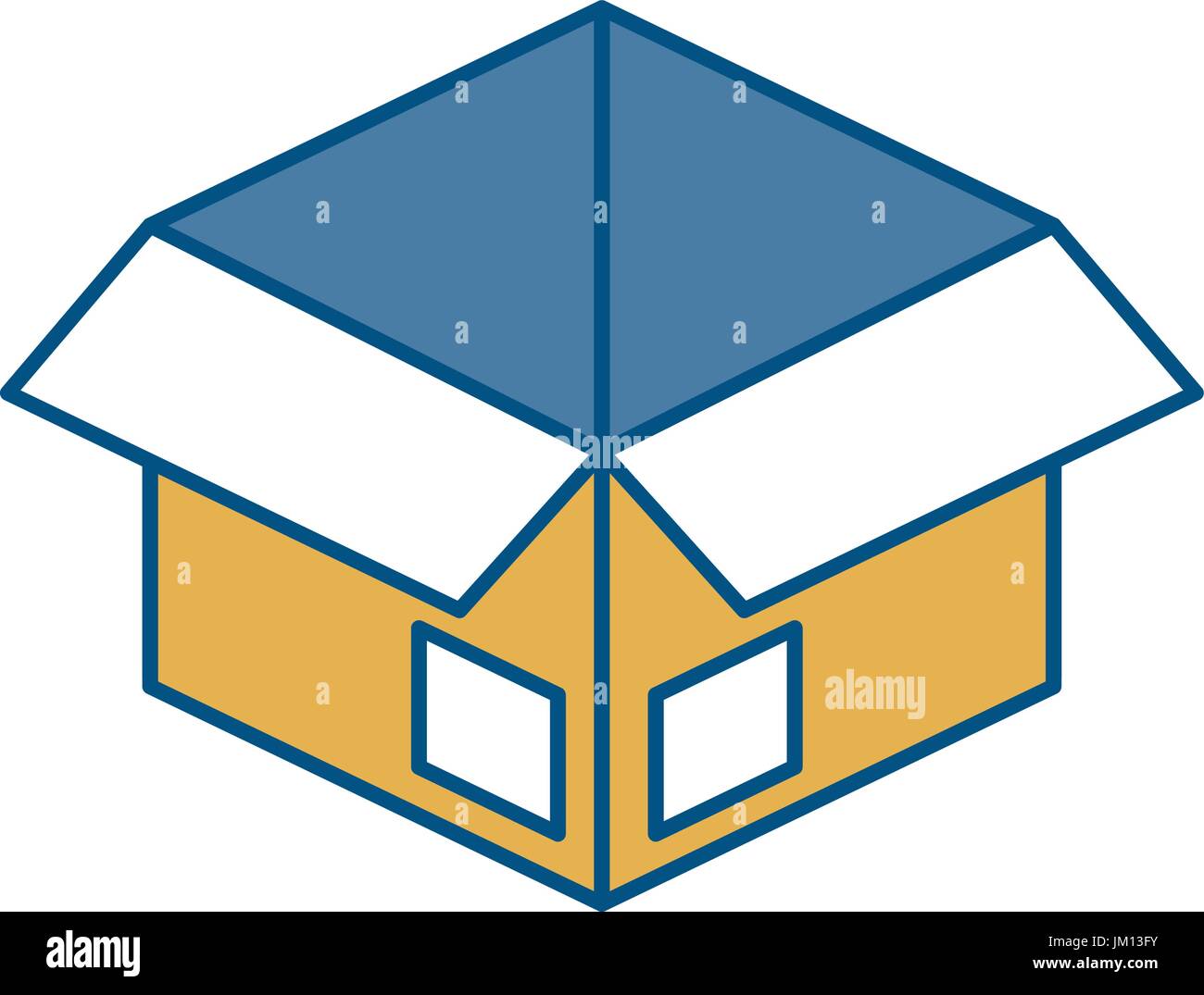 carton box icon Stock Vector Image & Art - Alamy
