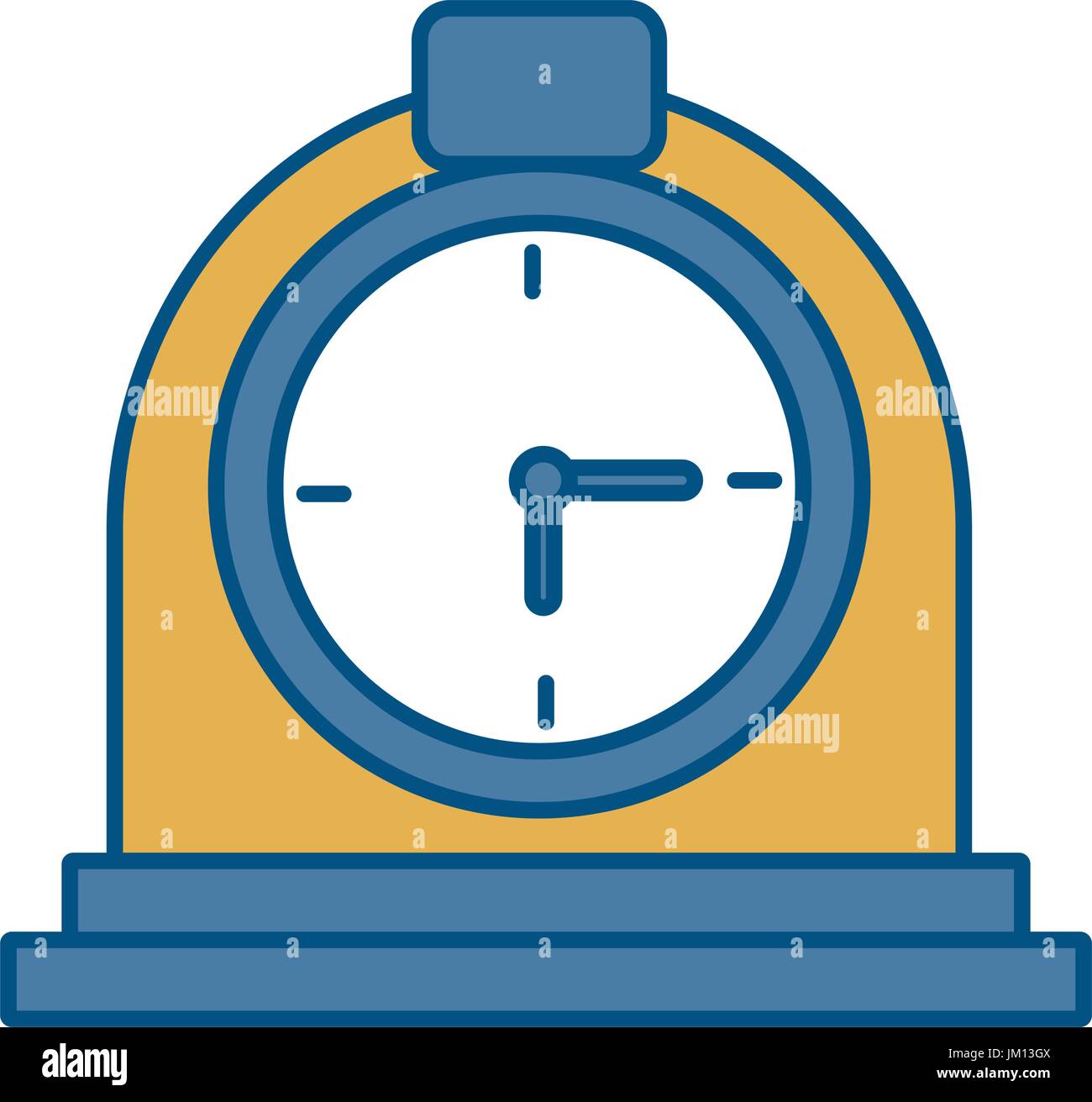 vintage clock icon Stock Vector Image & Art - Alamy