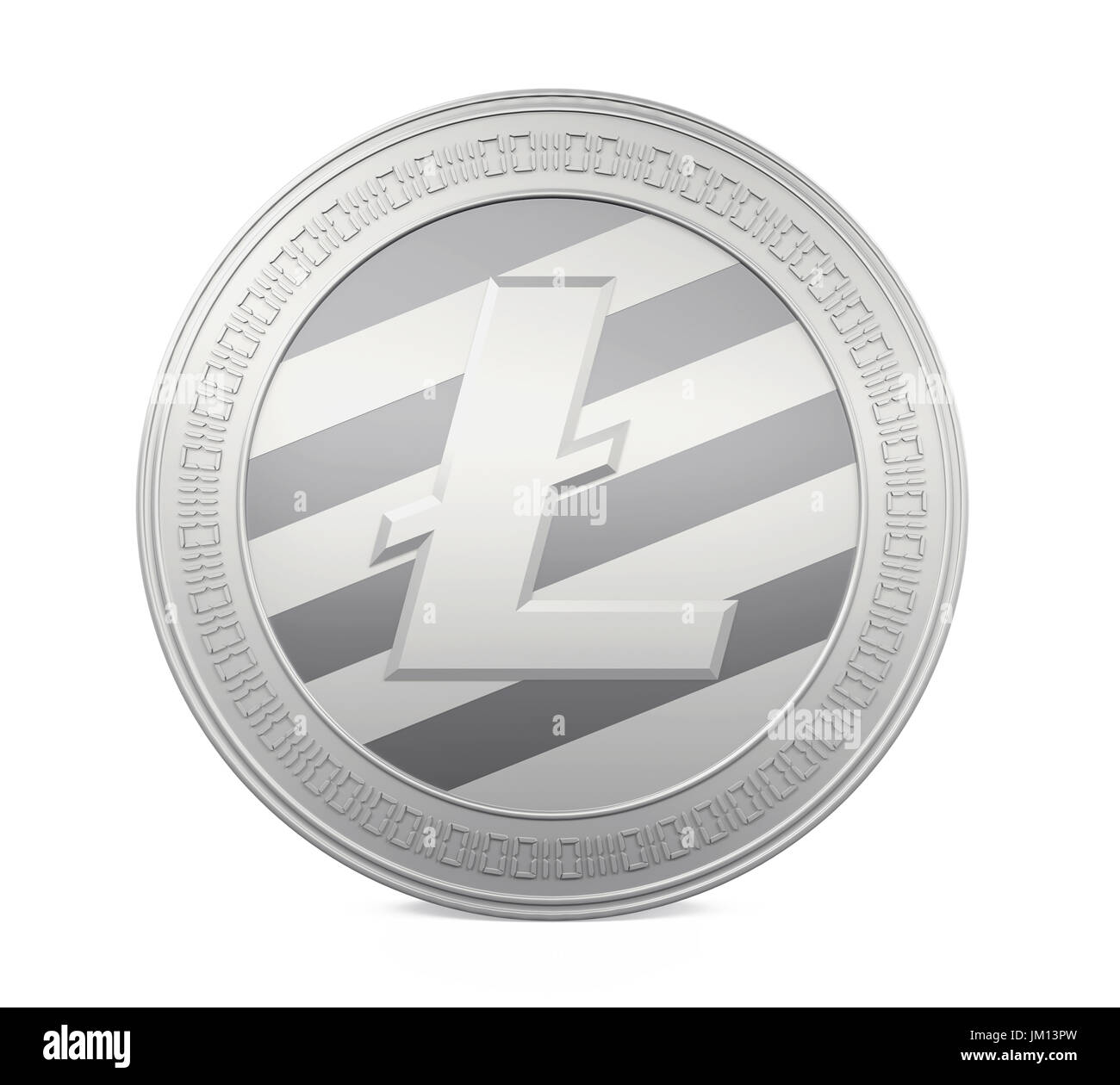 Litecoin logo hi-res stock photography and images - Alamy