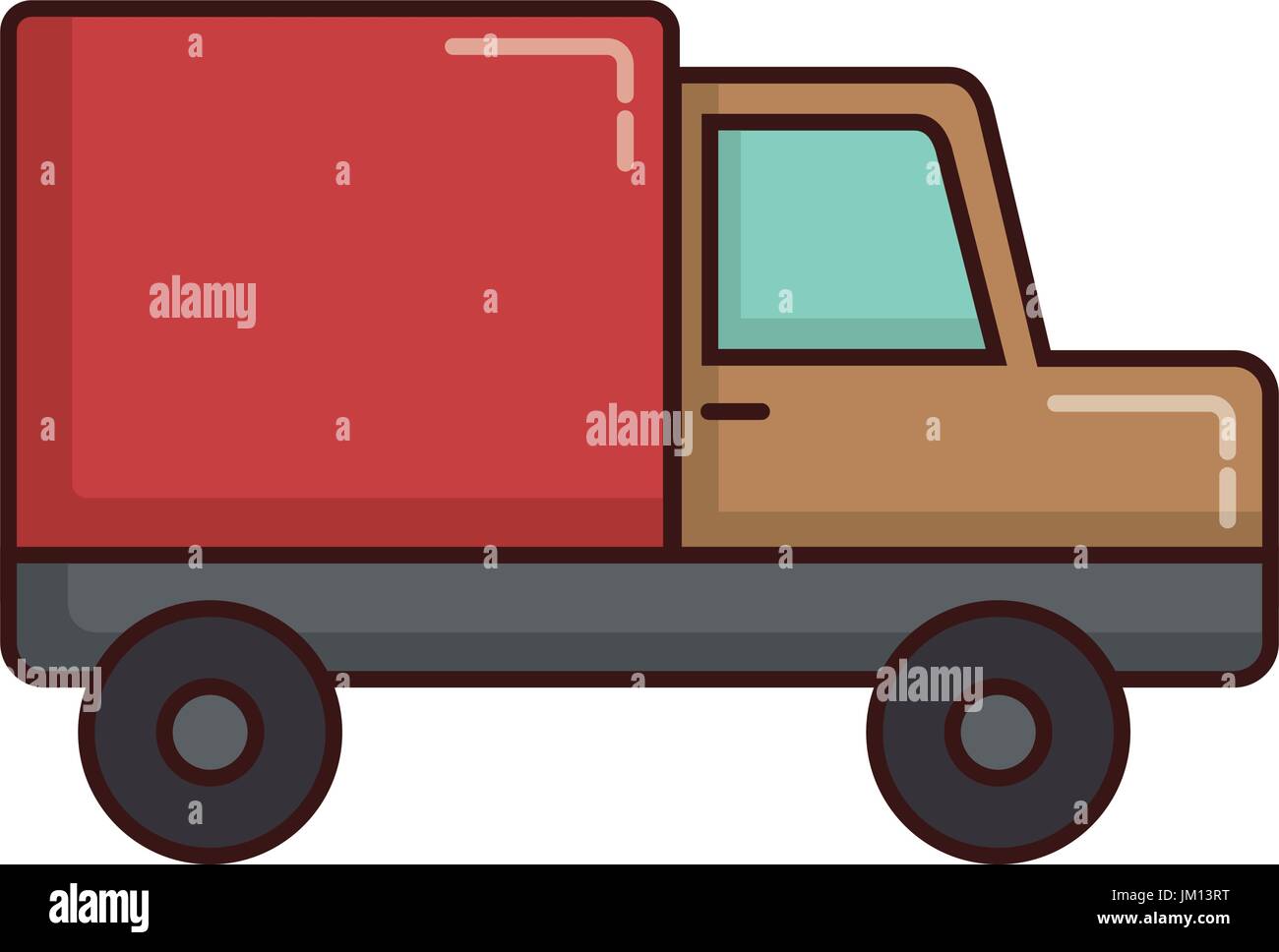 cargo truck icon Stock Vector Image & Art - Alamy