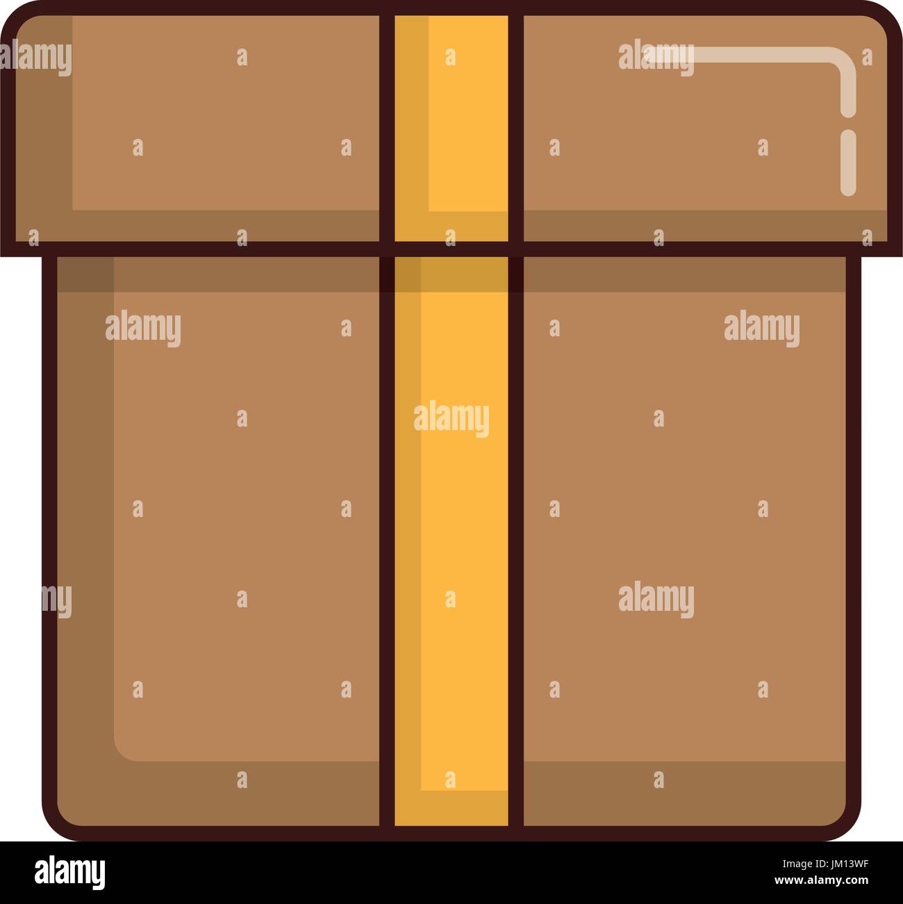 carton box icon Stock Vector Image & Art - Alamy