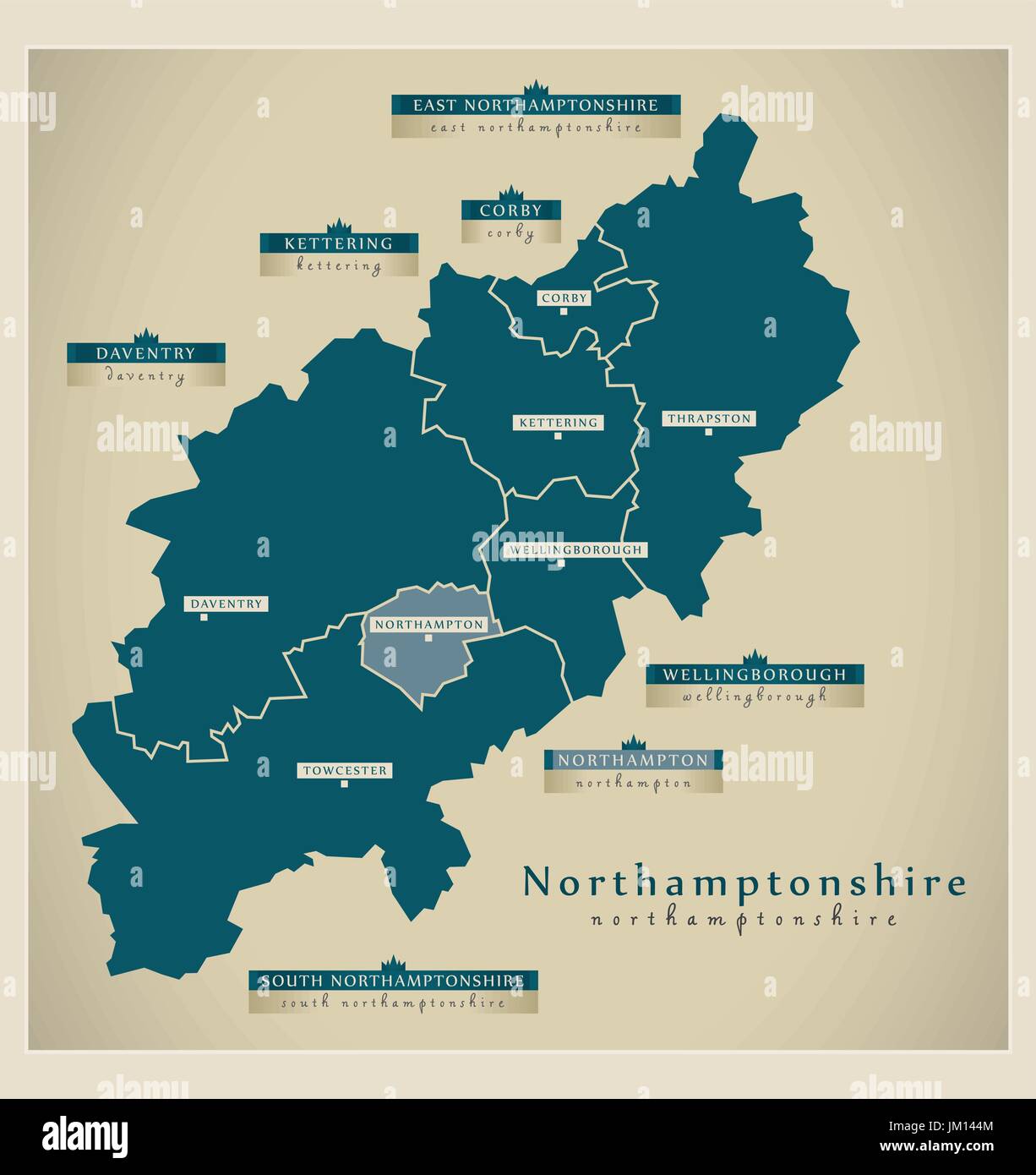 Northampton border hi-res stock photography and images - Alamy