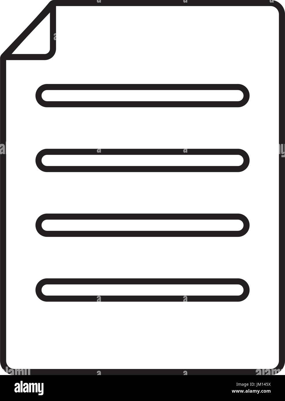 document page icon Stock Vector Image & Art - Alamy