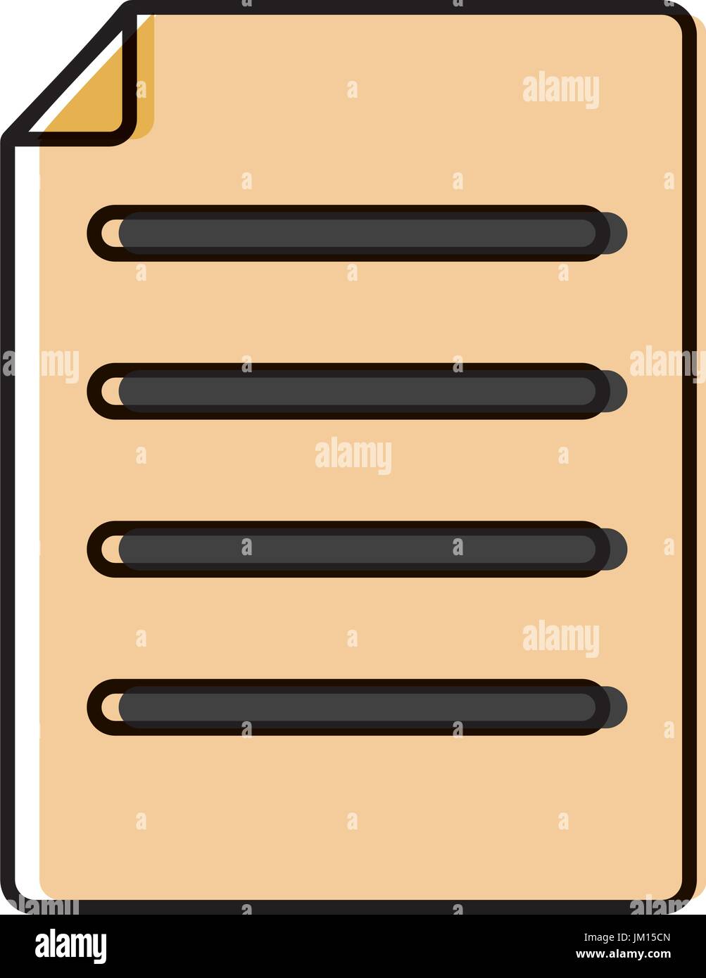 document page icon Stock Vector Image & Art - Alamy