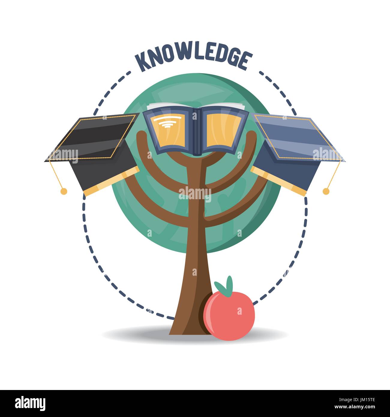 Fruit of the tree of knowledge Cut Out Stock Images & Pictures - Alamy