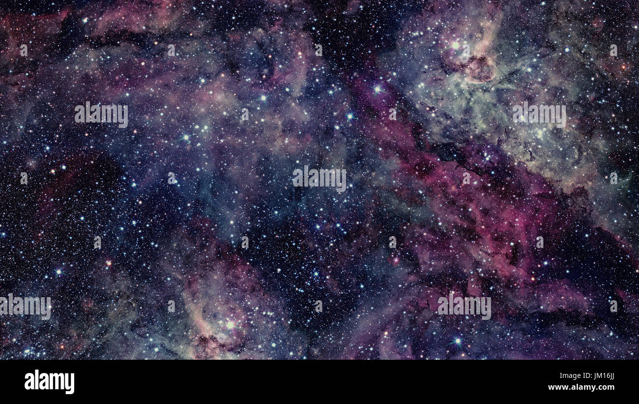 Open space filled with stars, nebulae and galaxies. Elements of this ...