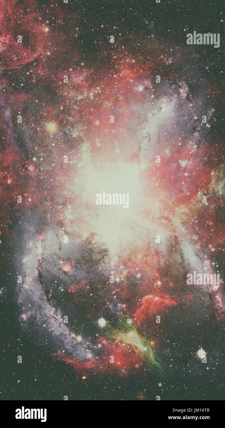 Open space filled with stars, nebulae and galaxies. Elements of this ...