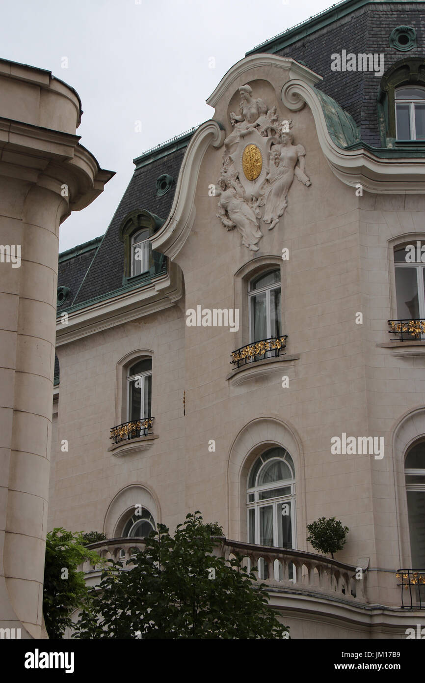 The French embassy in Vienna (Austria Stock Photo - Alamy