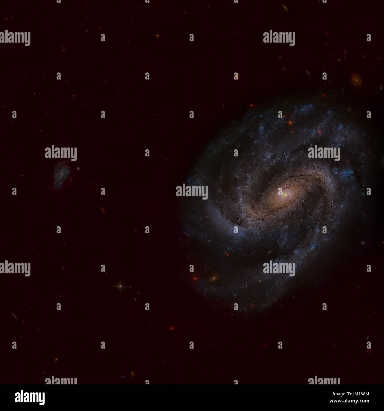 NGC 201 is a barred spiral galaxy similar to our own galaxy, the Milky ...