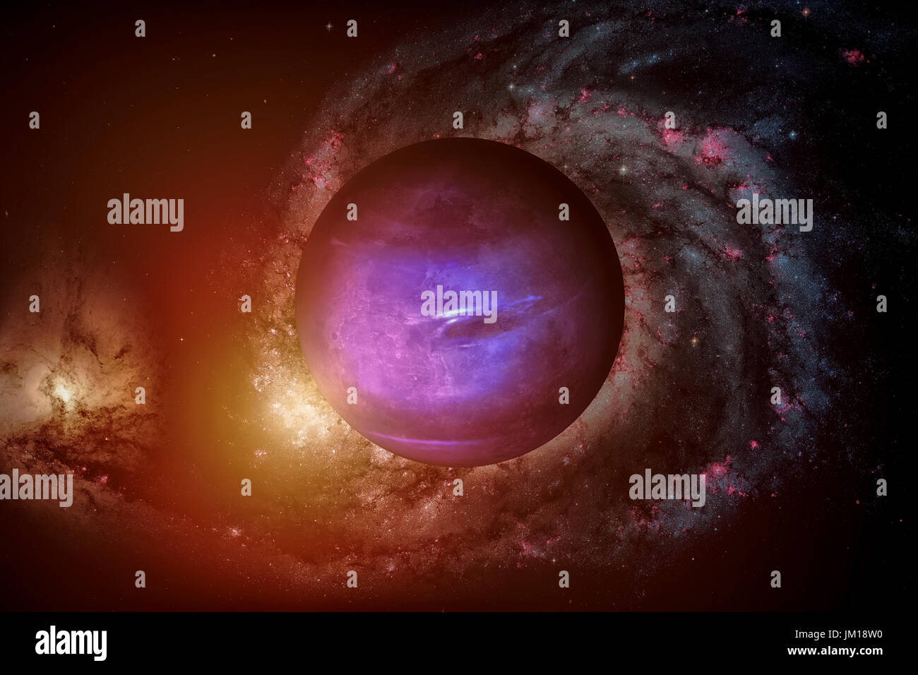 Solar System - Neptune. It is the eighth and farthest planet from the ...