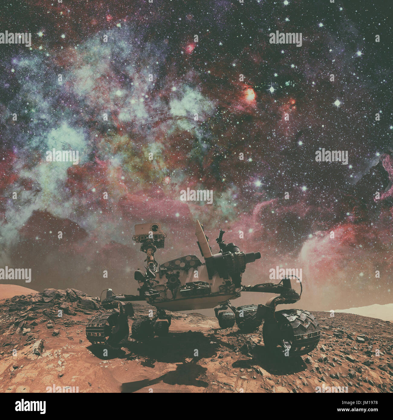 Mars curiosity rover hi-res stock photography and images - Alamy