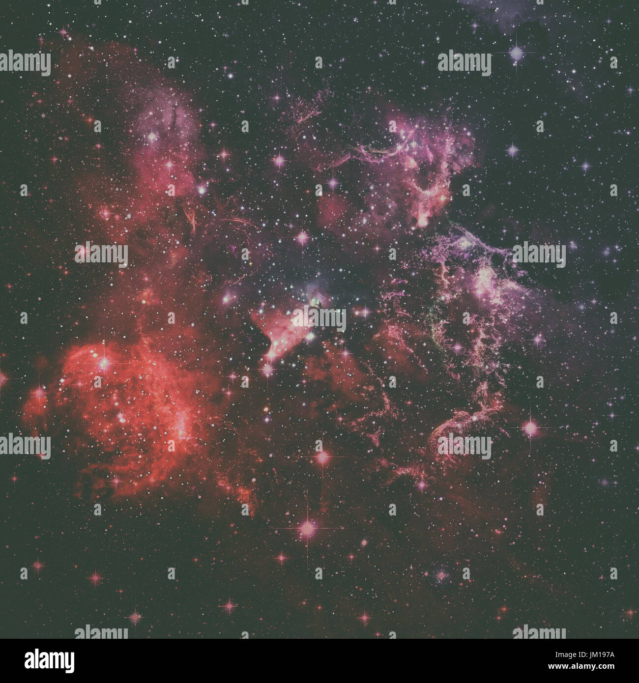 Beautiful nebula cluster stars in hi-res stock photography and images ...