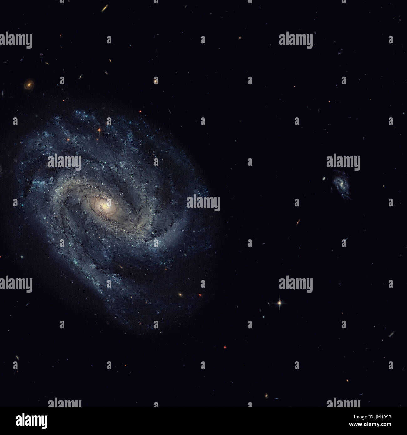 NGC 201 is a barred spiral galaxy similar to our own galaxy, the Milky ...