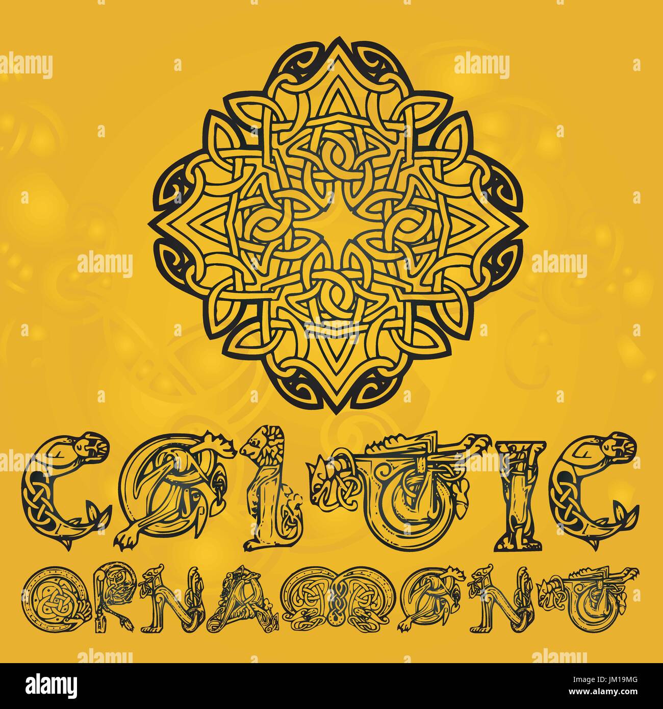 Celtic decorative ornament Stock Vector Image & Art - Alamy