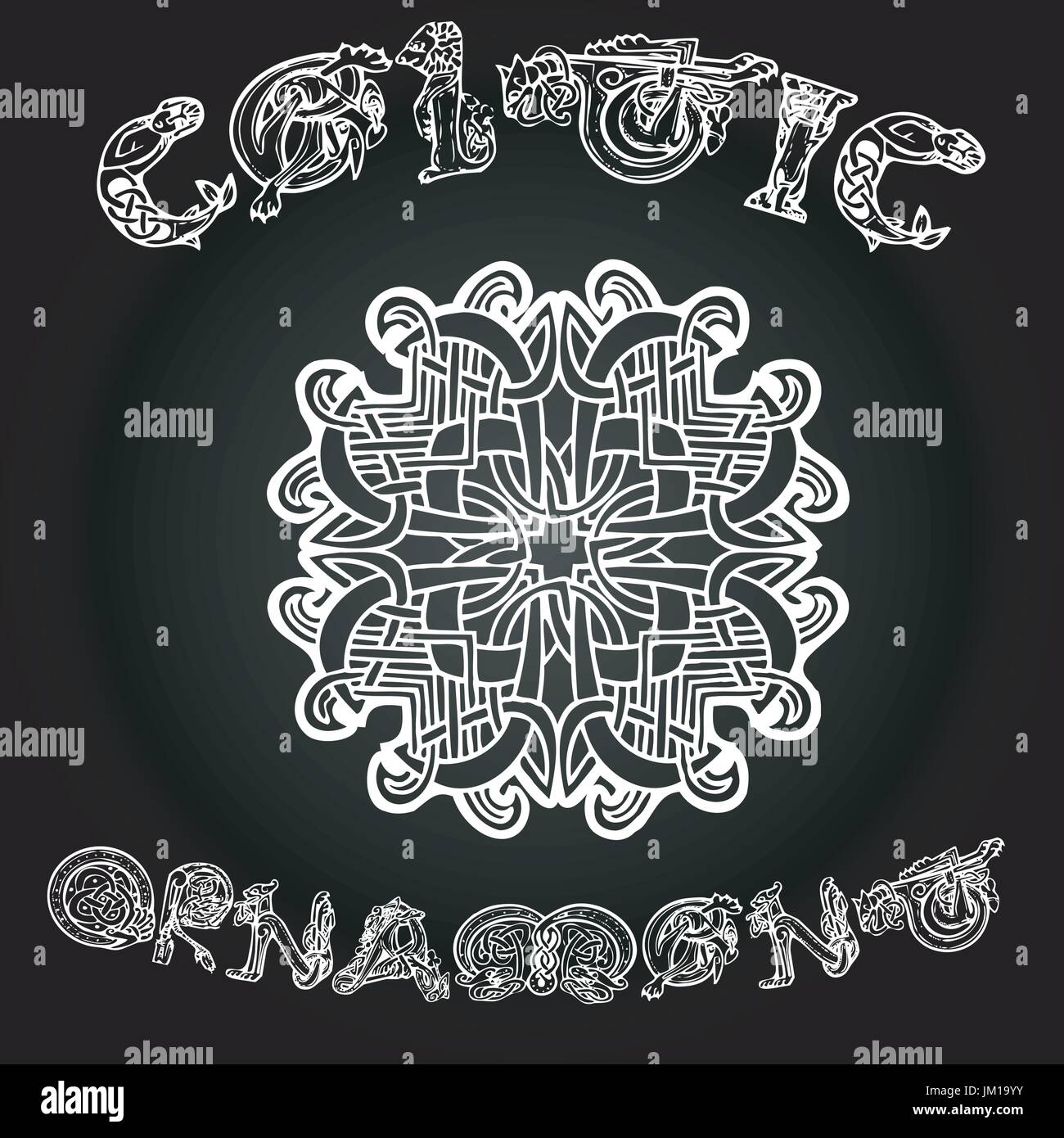 Celtic decorative ornament Stock Vector Image & Art - Alamy