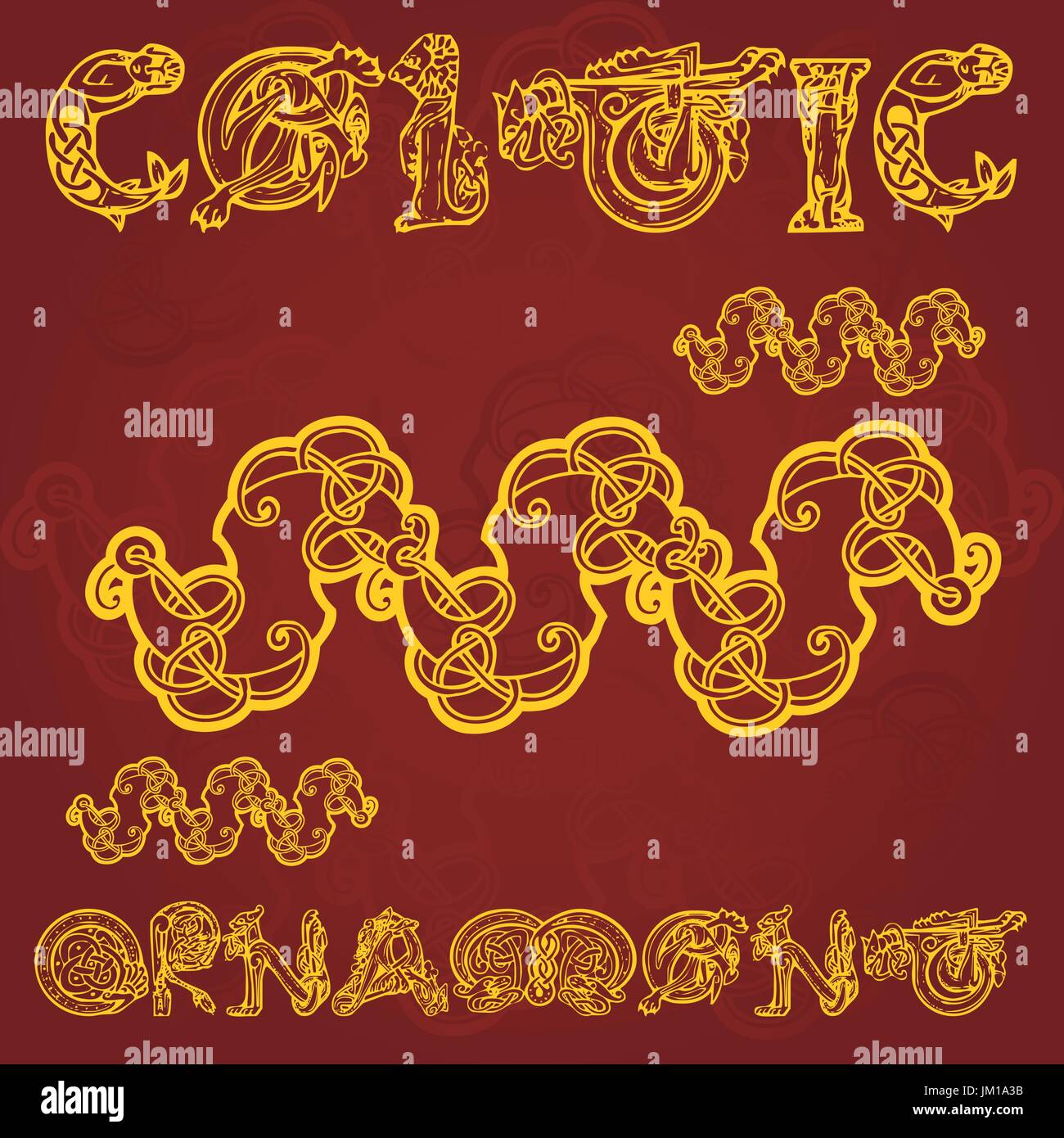 Cross tribal celtic design ornate black element illustration graphic ...
