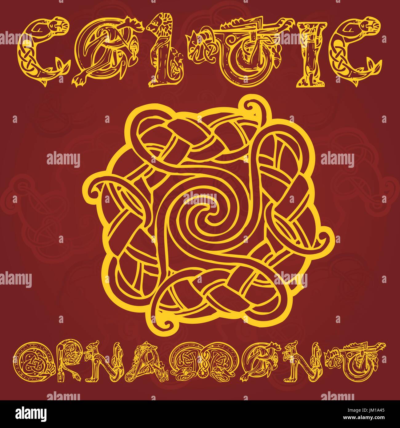 Celtic decorative ornament Stock Vector Image & Art - Alamy