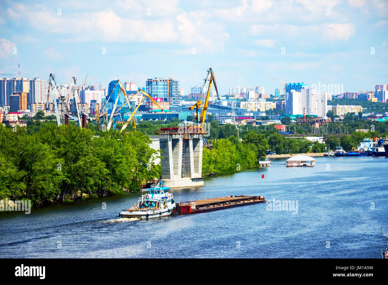 Samara quay hi-res stock photography and images - Alamy