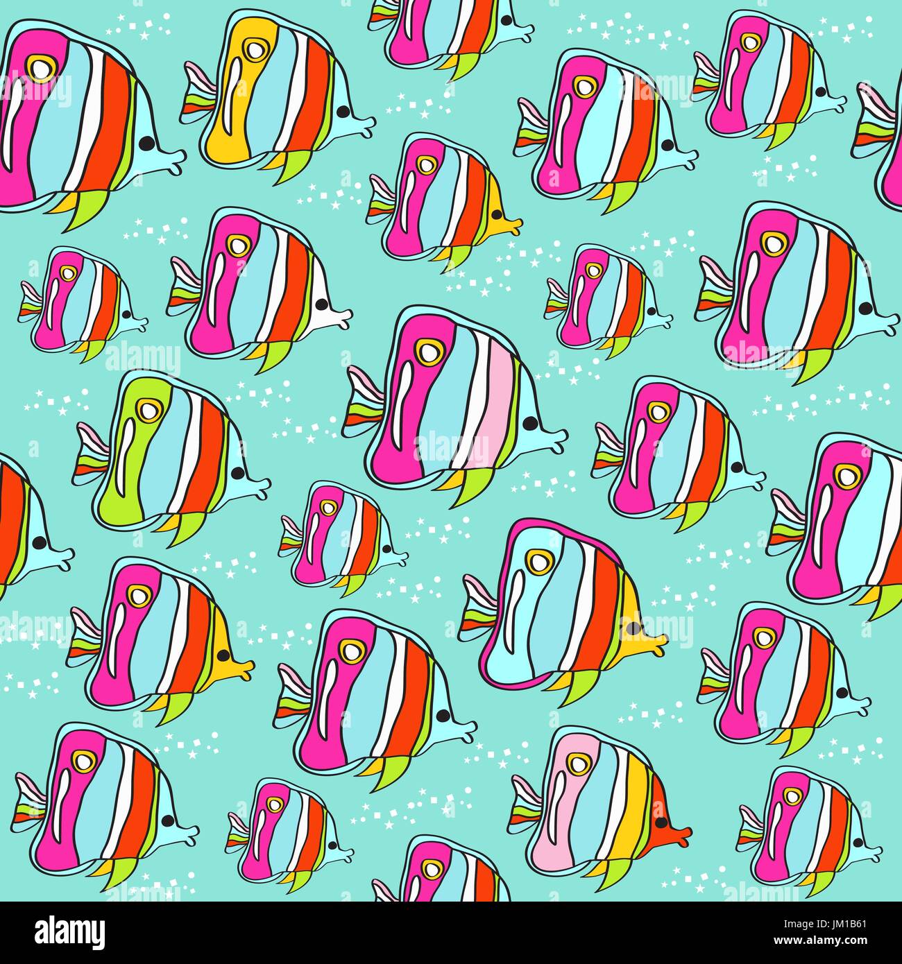 Fish patterns Stock Vector Images - Alamy