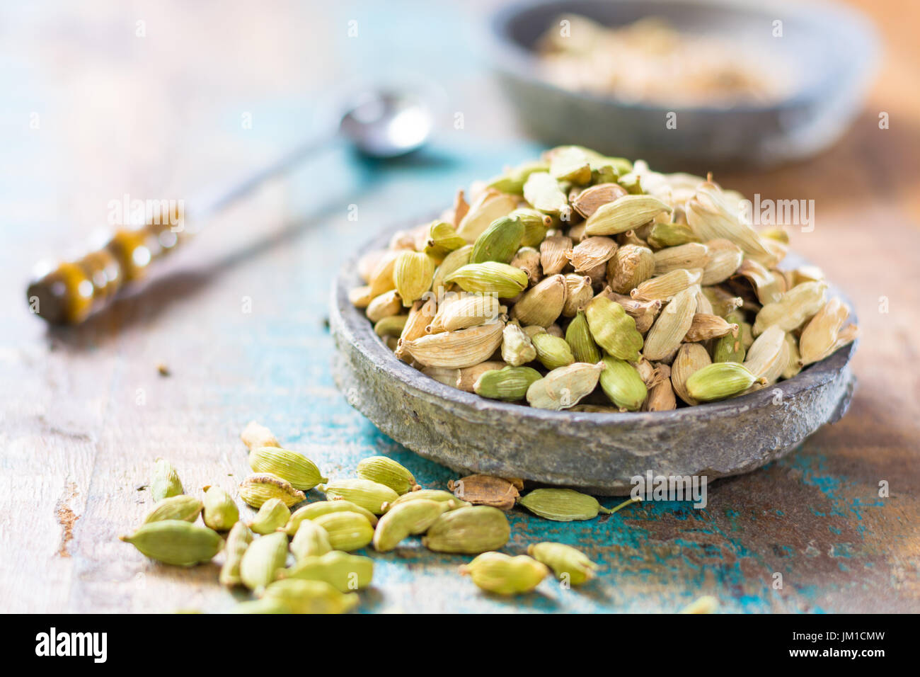 Raw Organic Cardamom Pods ready to use Stock Photo - Alamy