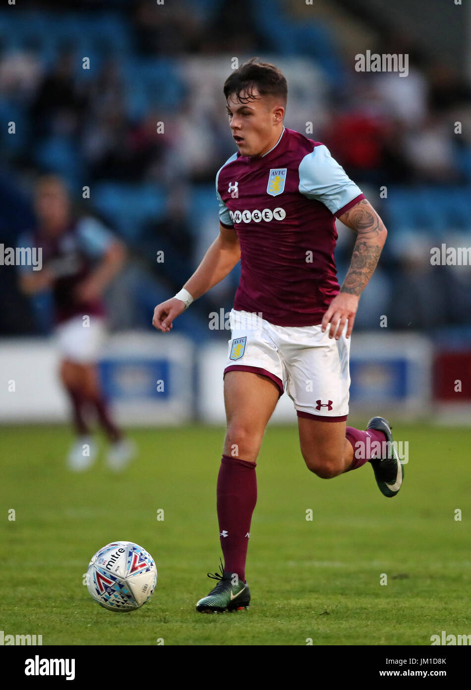 Aston Villa's Mitchell Clark during the pre-season friendly at New ...
