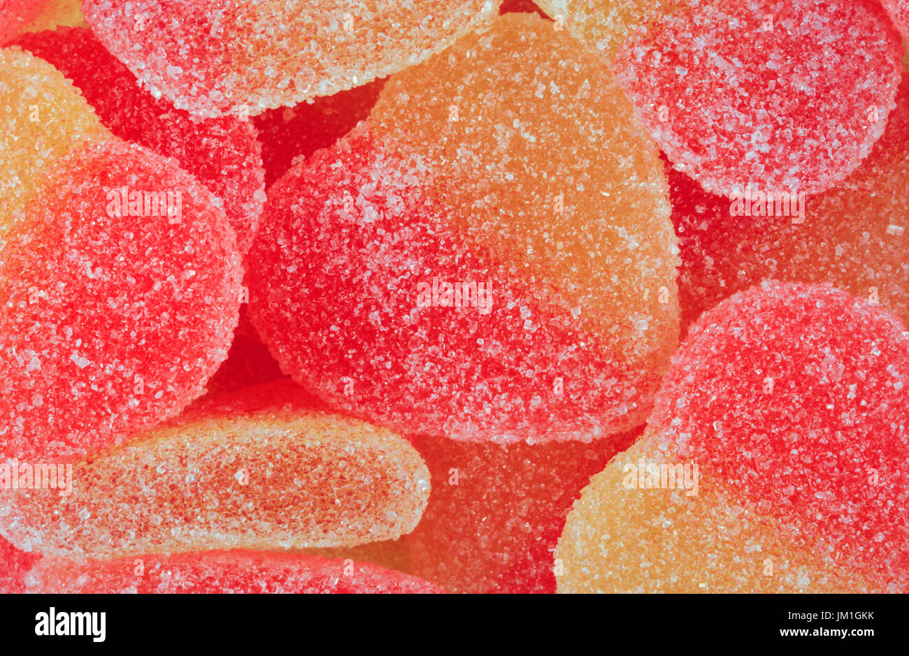 many Multicolor Fruit Jelly Stock Photo - Alamy