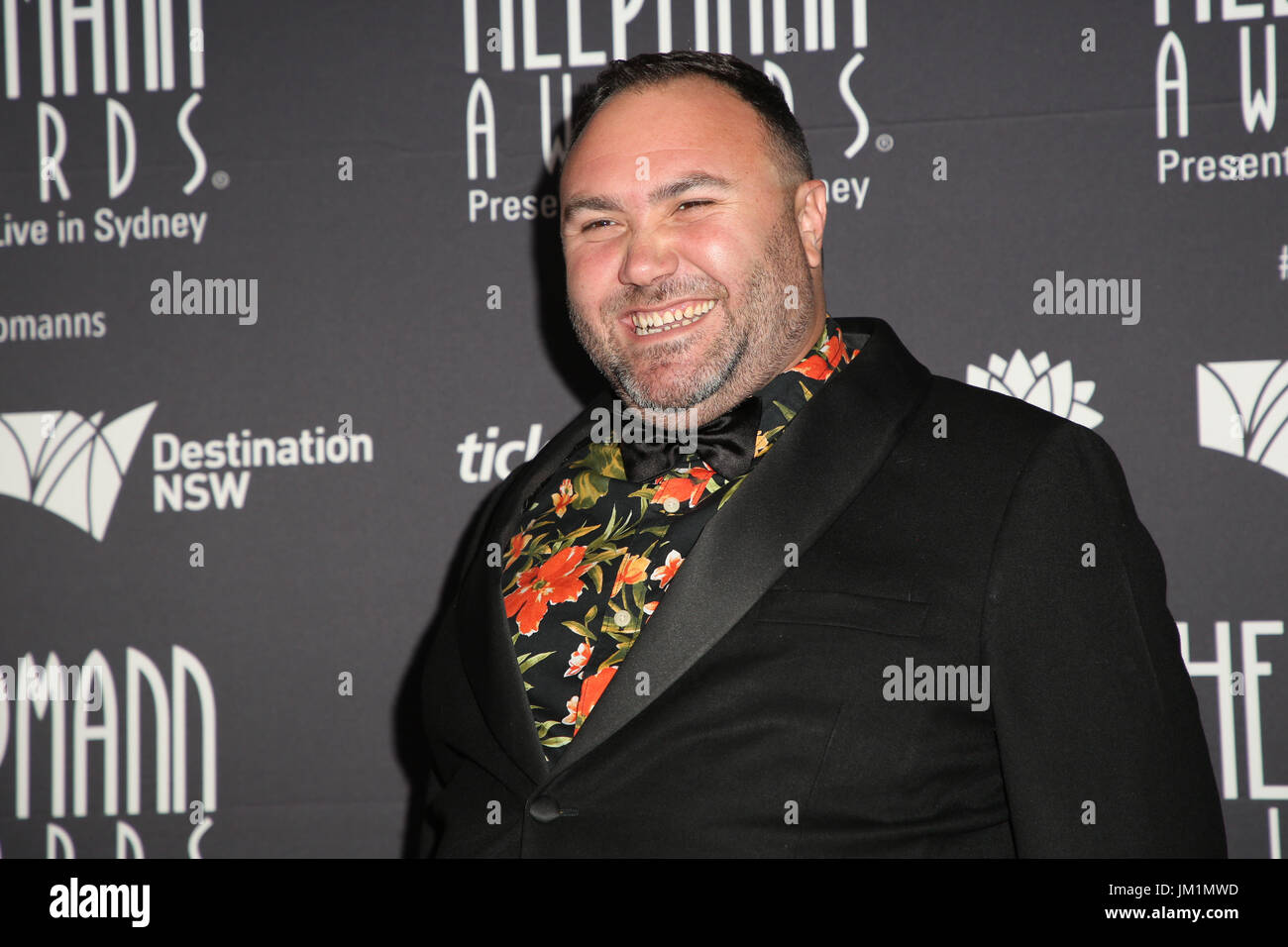 17th Annual Helpmann Awards 2017 red carpet. Pictured: Trevor Ashley ...