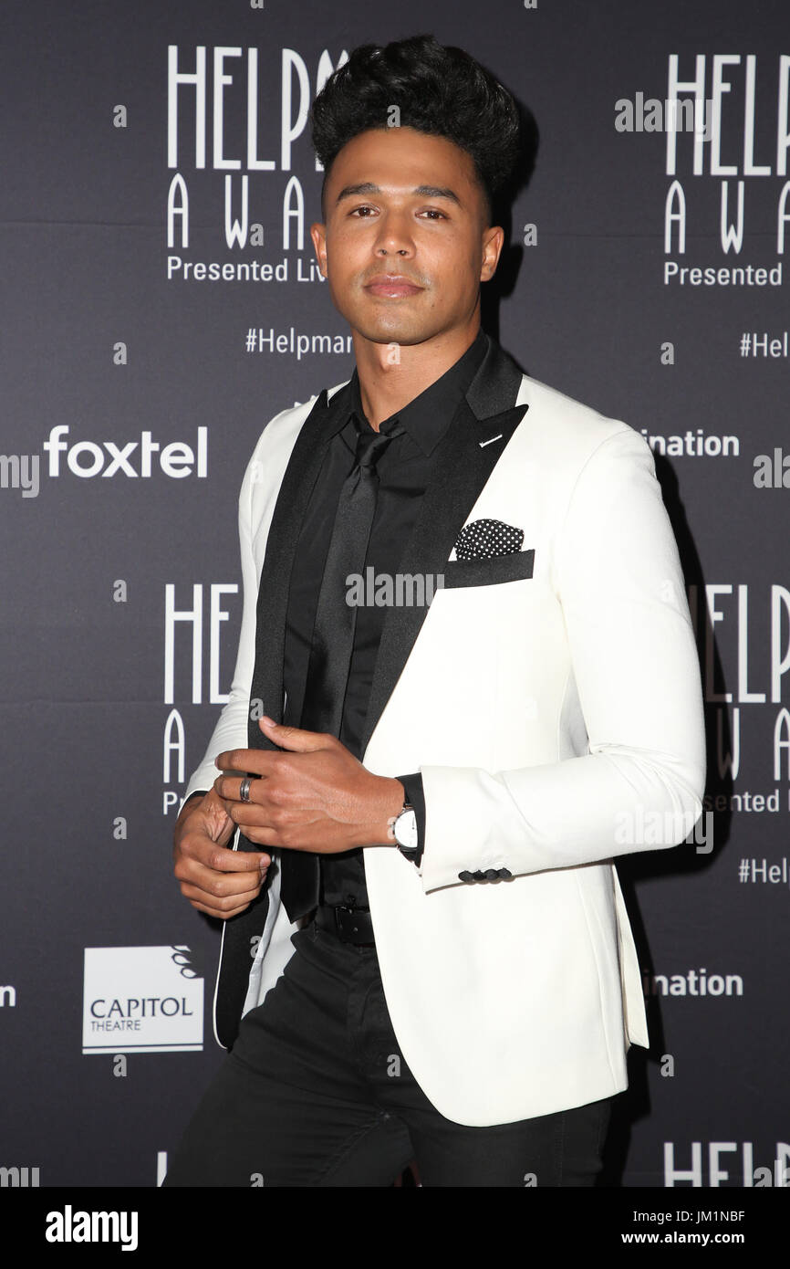 17th Annual Helpmann Awards 2017 red carpet. Pictured: Barry Conrad ...
