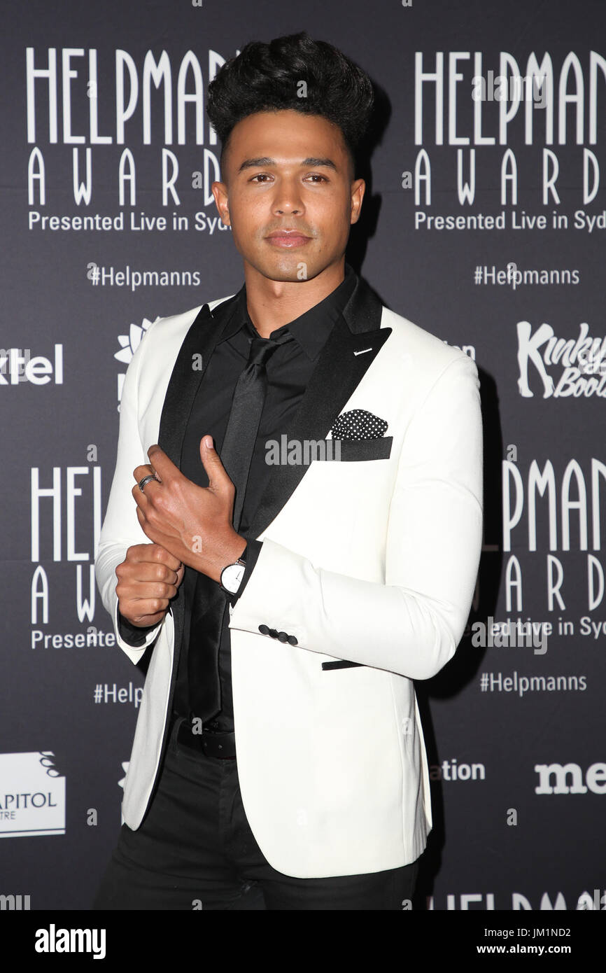 17th Annual Helpmann Awards 2017 red carpet. Pictured: Barry Conrad ...