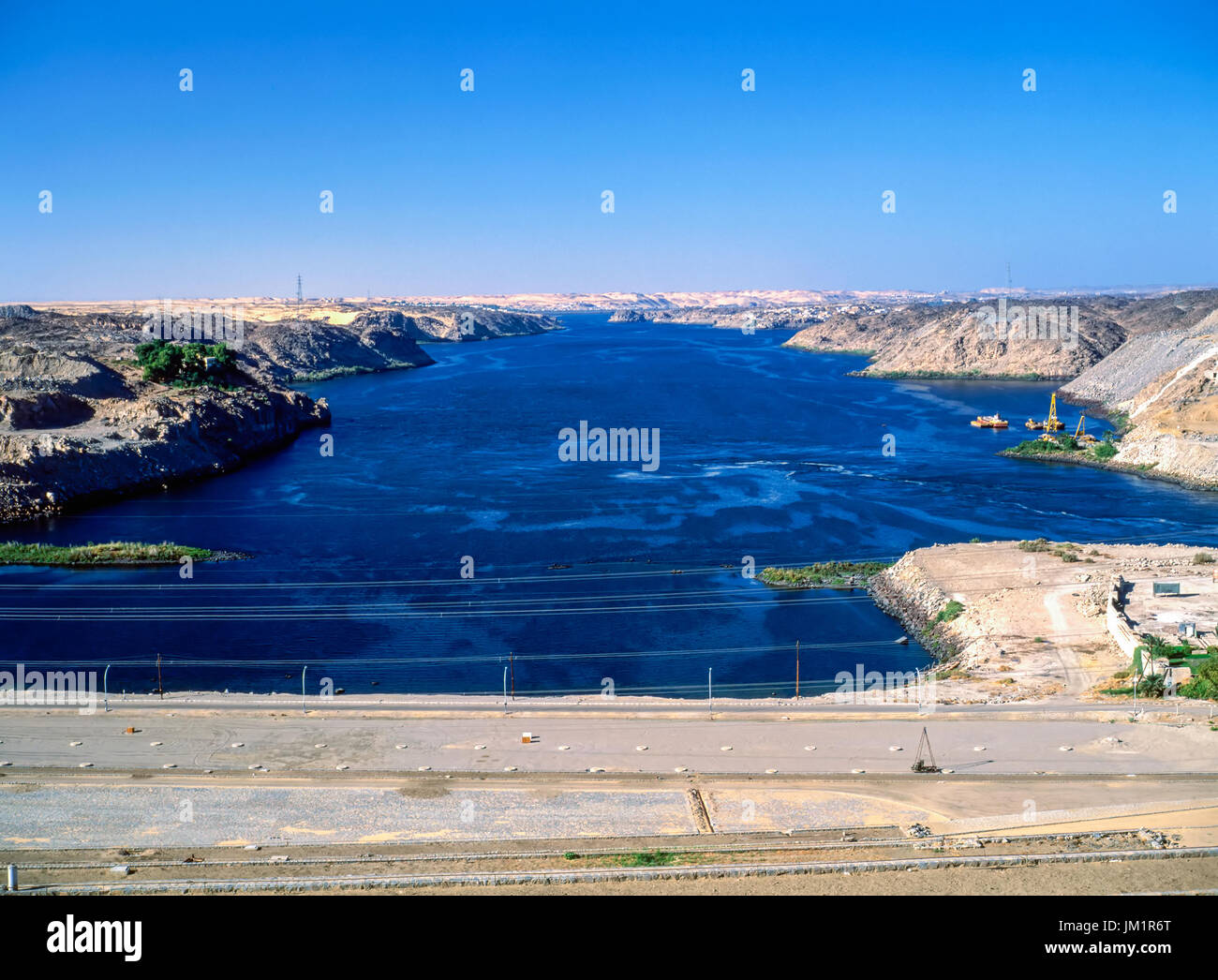 Aswan Dam, Egypt Stock Photo - Alamy