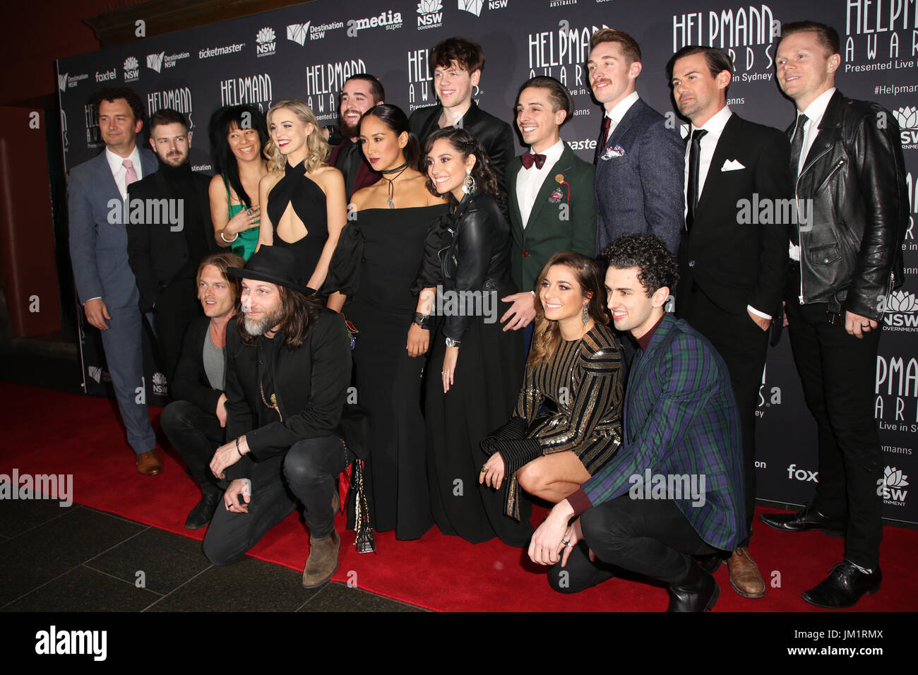 17th Annual Helpmann Awards 2017 red carpet Stock Photo - Alamy