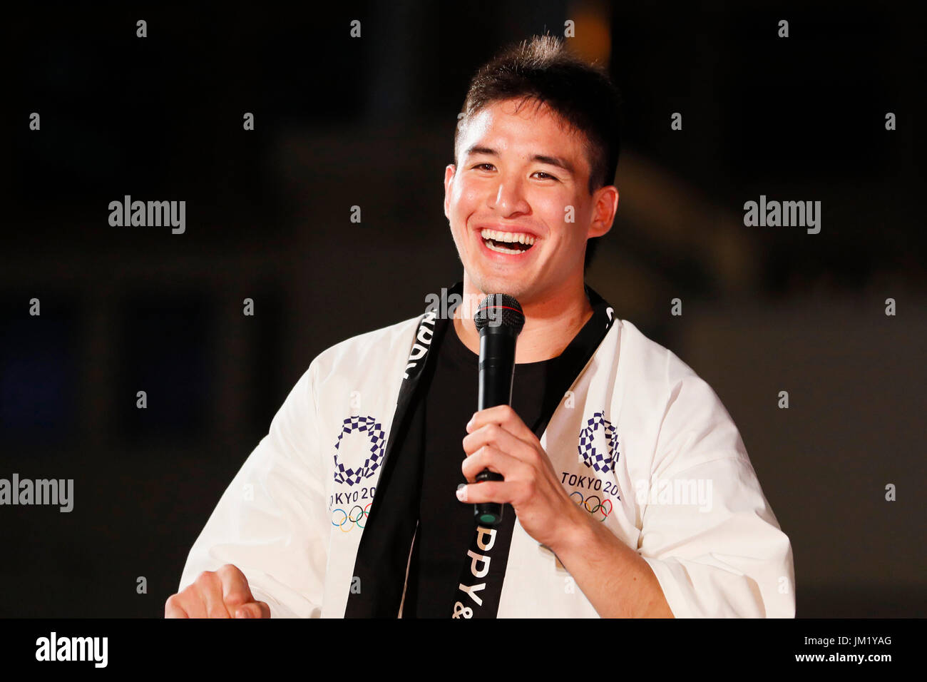 Matthew Baker, JULY 24, 2017 : The countdown event Tokyo 2020 Flag Tour ...