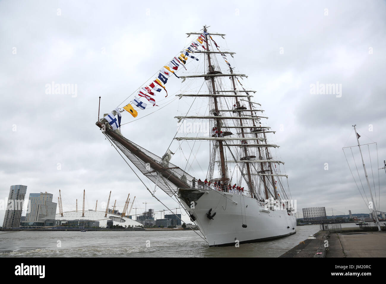 B.A.P UNION Peru Navy Sailing Ship Stock Photo - Alamy