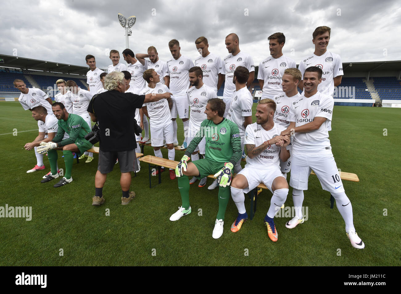 Fc slovacko soccer team photo hi-res stock photography and images - Alamy