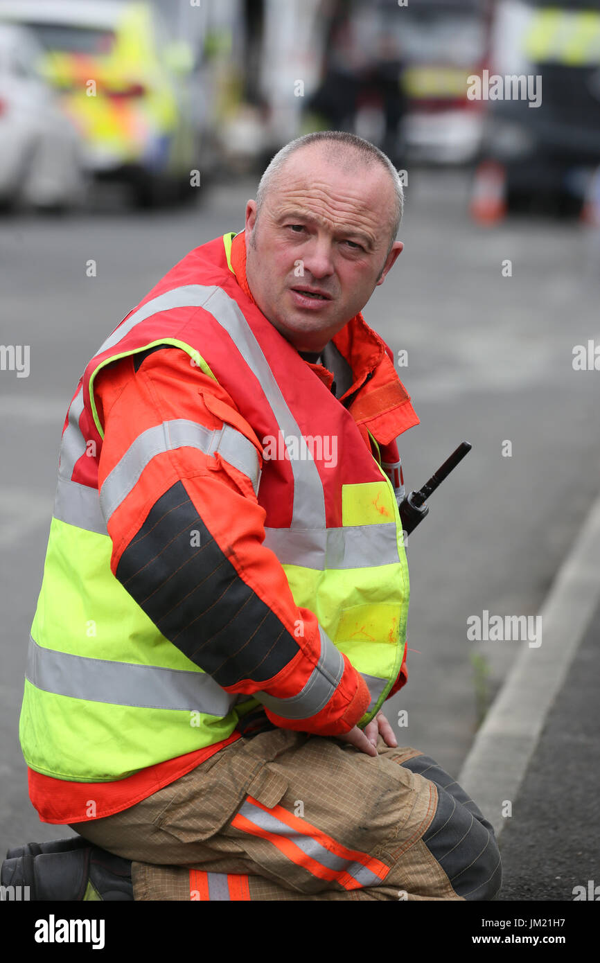 Fire sector commander hi-res stock photography and images - Alamy